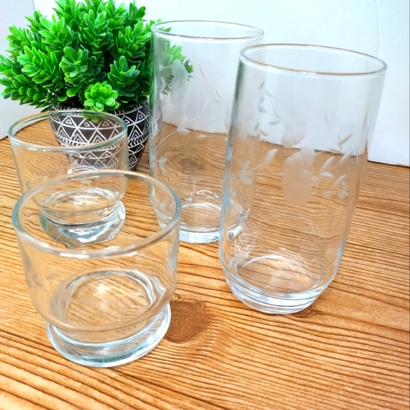 Princess House | Dining | Princess House Crystal Two Tumblers And Two ...